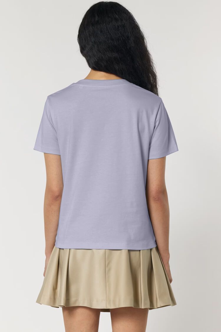 Duurzaam dames T-shirt bedrukken - Stella Muser ️ Omnishirt